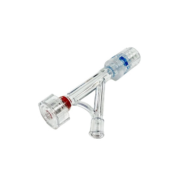 0Fr-9Fr Light screw up hemostatic valve with roratory male luer lock ...