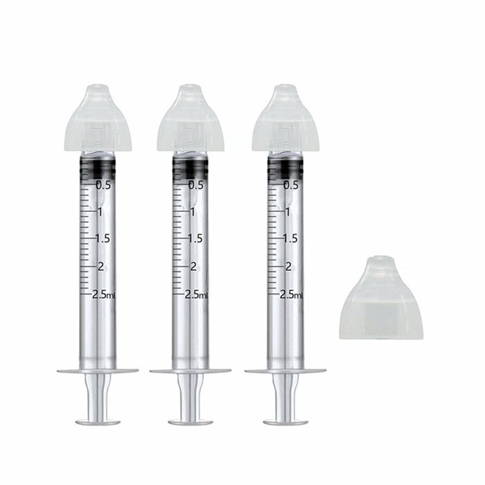 painless silicone Soft Nasal Spray Syringe, mist medication drug ...