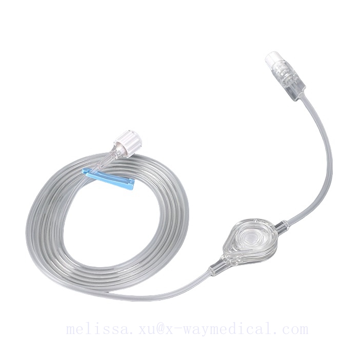 Drip chamber roller clamp & Needle filter IV infusion tube, DEHP PVC ...