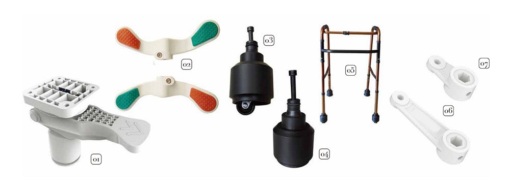 Wheel caster accessories central locking lifter lift supporter supports ...