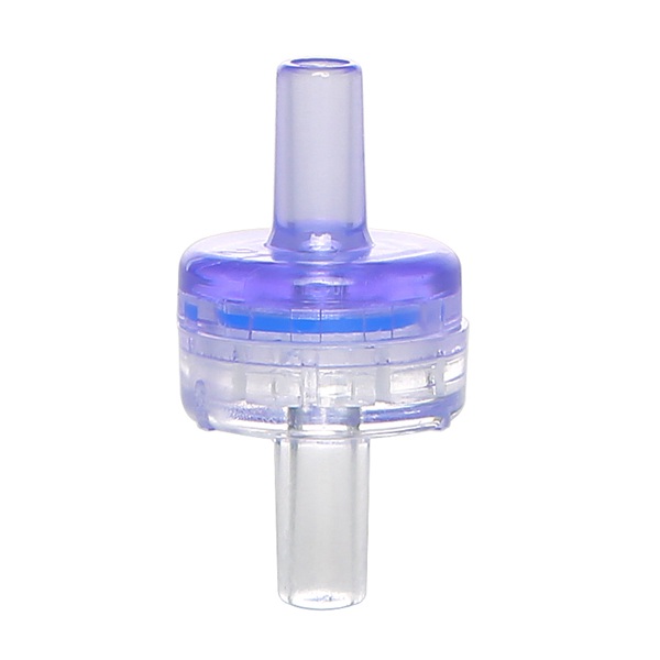 Male female luer to tube check valve connector, 3.0mm anti-reflux back ...