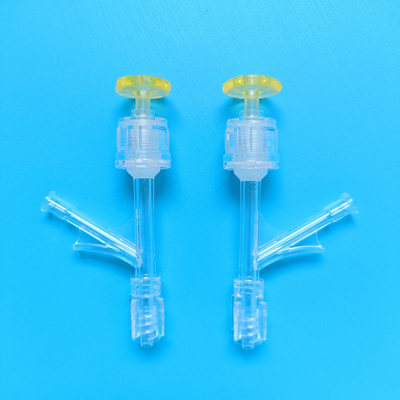 PCI hemostatic devices 10F Large lumen Y-connector, blood loss control ...