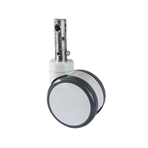 High Density Aluminum Alloy Central locking caster with high stability ...