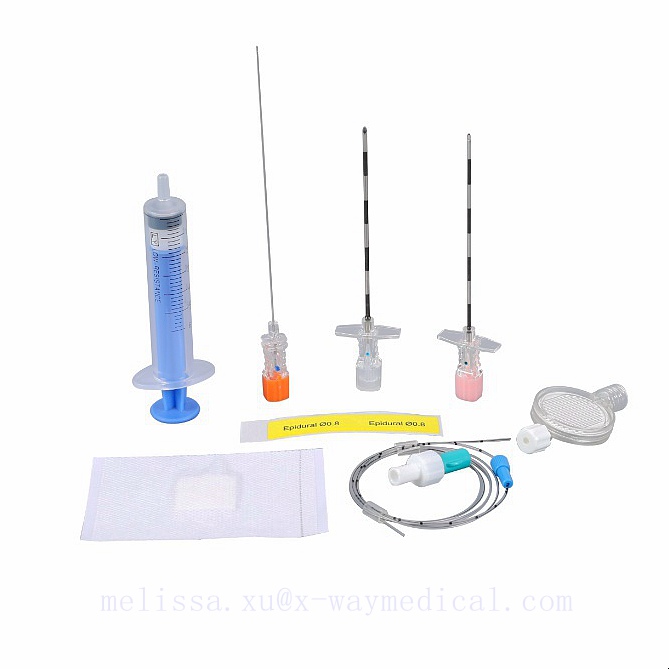 Spinal and epidural anesthesia kit, Caudalanaesthesia subarachnoid ...